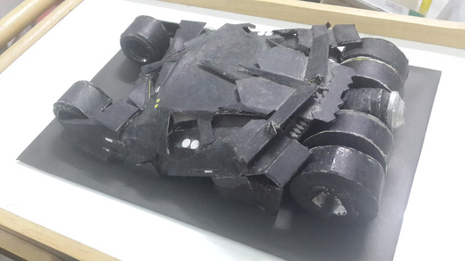 Batmobile Tumbler Papercraft – Josh Elias Joy